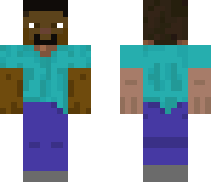 Black Steve | Minecraft Skin