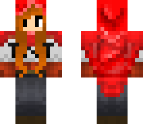 Fixed ExplodingTNT Girl | Minecraft Skin