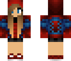 Spider Man Girl | Minecraft Skin