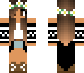 Tan girl | Minecraft Skin