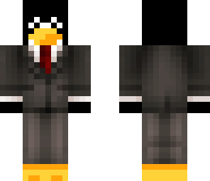 pingwin w garniturze | Minecraft Skin