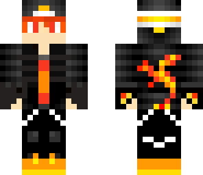 cool fire boy | Minecraft Skin