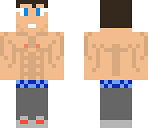 muscle man | Minecraft Skin