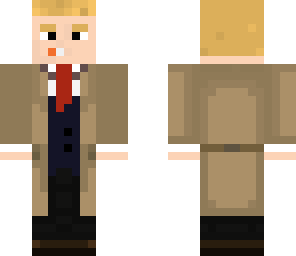 John Constantine with Suit | Minecraft Skin