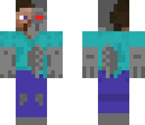 Terminator Steve | Minecraft Skin