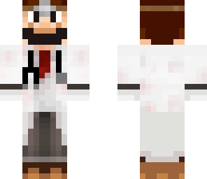 Dr Mario | Minecraft Skin