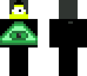 bill cipher illuminati | Minecraft Skin
