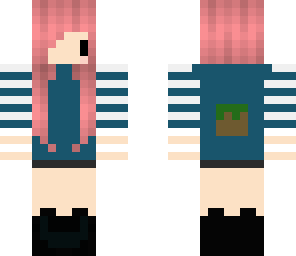 Chibi Grass Block | Minecraft Skin
