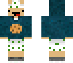 NebelNiek withe face on back | Minecraft Skin