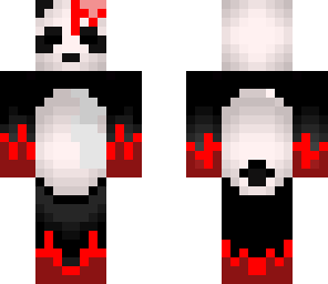 Demon Panda | Minecraft Skin