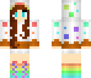 Birthday Cake Girl | Minecraft Skin