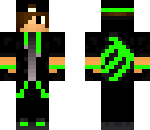Monster ripper Green | Minecraft Skin