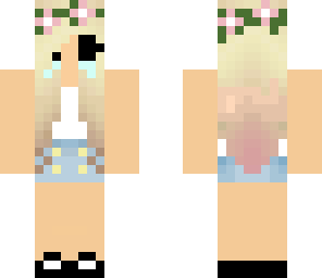sad girl | Minecraft Skin