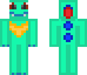 Shiny Totodile | Minecraft Skin