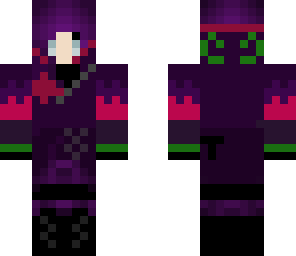 Mal From Descendants | Minecraft Skin