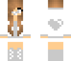 Edited Cute Little Baby Girl | Minecraft Skin