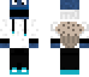 Cookie Monster Muffin Man | Minecraft Skin