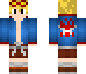 simon gurren lagann light hair | Minecraft Skin