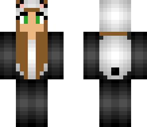 cute panda snuggie | Minecraft Skin