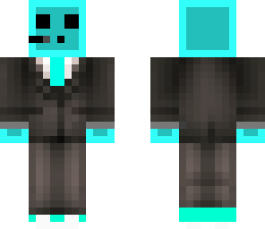 Blue Tuxedo slime | Minecraft Skin