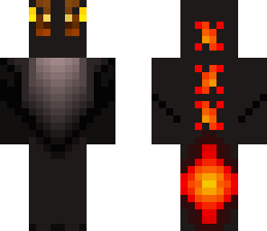 Fire Dragon | Minecraft Skin