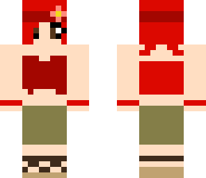 Commando Zoey Total Drama | Minecraft Skin
