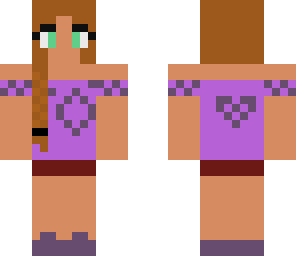 poor villager girl's daughter | Minecraft Skin