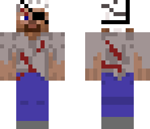 battle wound steve | Minecraft Skin