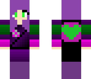 Mal from descendants | Minecraft Skin