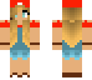 super mario girl | Minecraft Skin