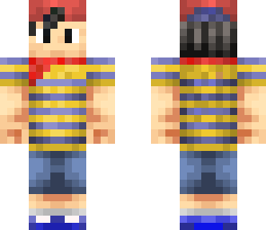 Earthbound Minecraft Skins