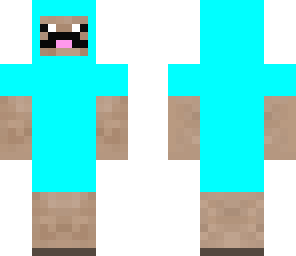 Cyan Derp Sheep Fixed | Minecraft Skin