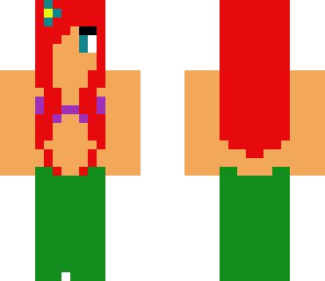 Ariel the Little Mermaid | Minecraft Skin
