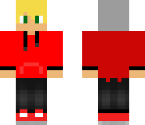 bfcrock10's skin red version | Minecraft Skin