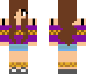 tied up girl | Minecraft Skin