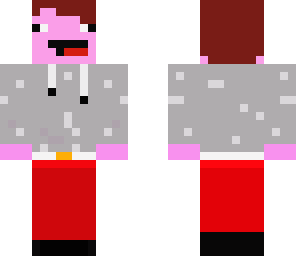 Derpy Pig Minecraft Skin