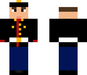 USMC Dress Blues | Minecraft Skin