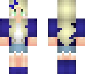 pretty girl with high heels | Minecraft Skin