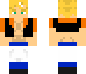 gogeta ssj dbz dragon ball z | Minecraft Skins