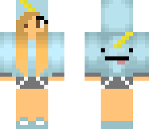 Derpy Narwhal Girl | Minecraft Skin