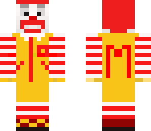 ronald mcdonald | Minecraft Skin