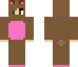 cute bear girl | Minecraft Skin