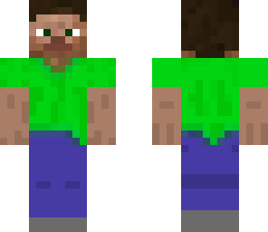 Green Steve | Minecraft Skin