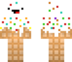 More ice-cream | Minecraft Skin