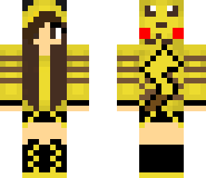 Skydoesminecraft Pikachu Minecraft Skin