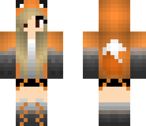 Fox Girl | Minecraft Skin
