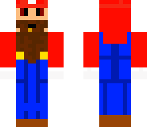 Meth Head Mario | Minecraft Skin