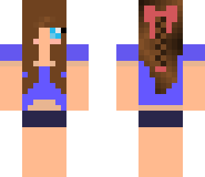 Fat Girl | Minecraft Skin