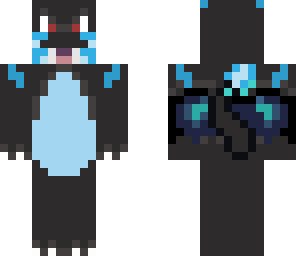 mega charizard X | Minecraft Skin