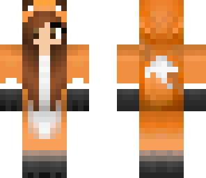 Foxy fox girl | Minecraft Skin